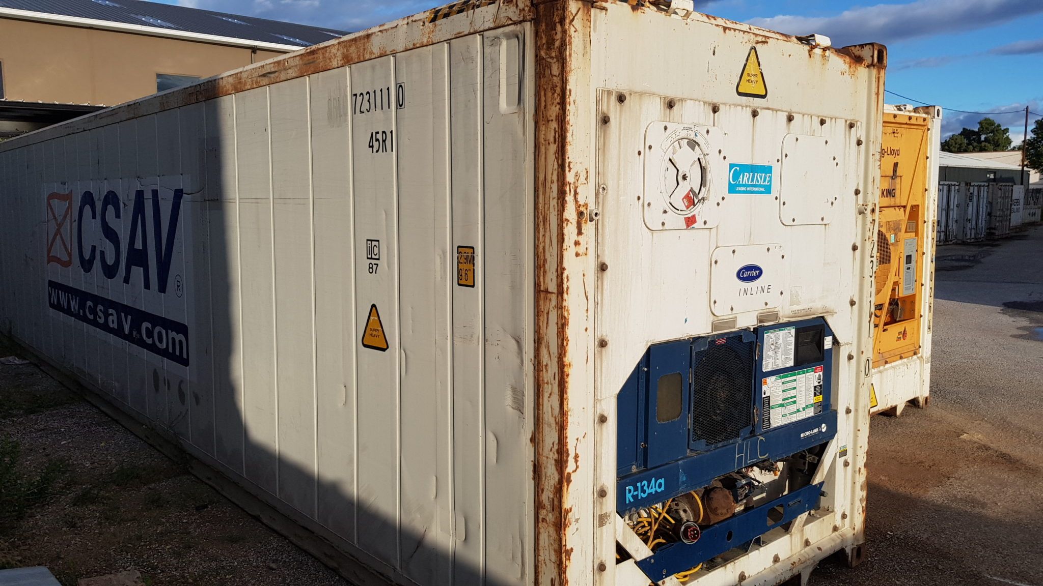 Container REEFER « Frigorifique » 40ft HC classe C | MOUVBOX FRANCE