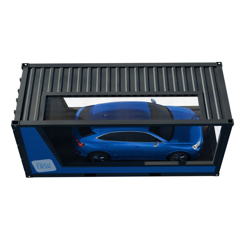 Car Box 20 pieds - Container aménagé automobile / Conteneur voiture ...